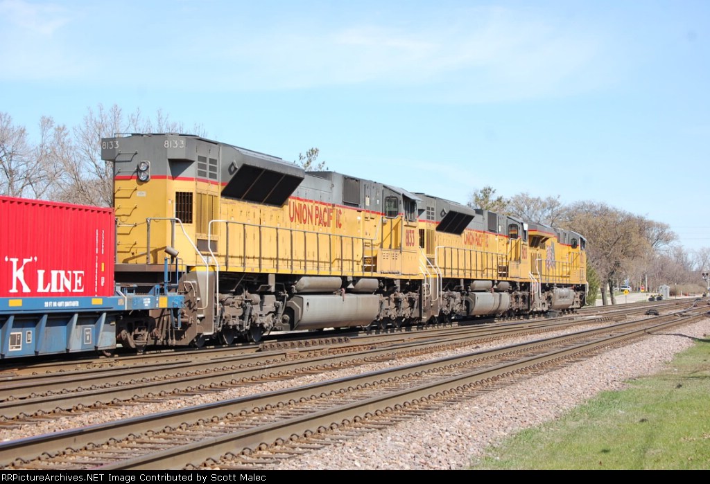 UP 7832, 8103 & 8133